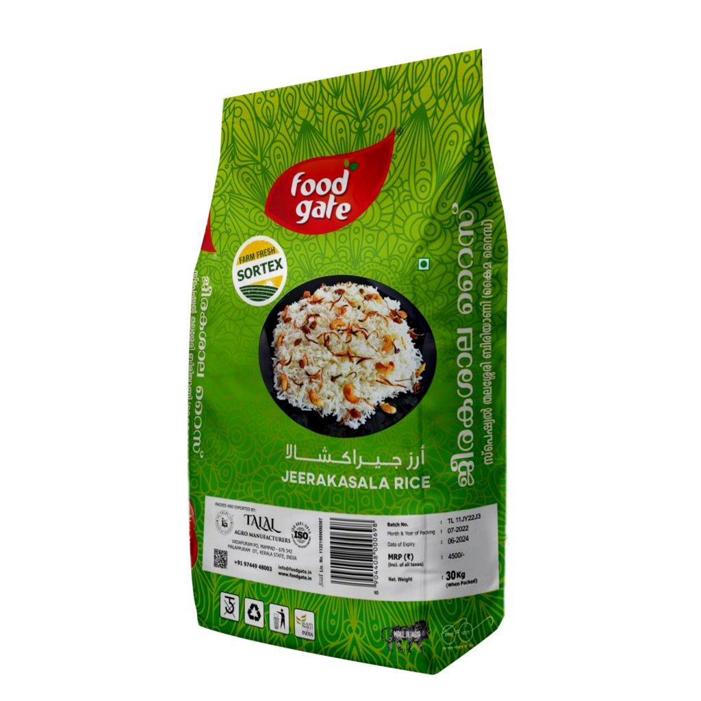 FOOD GATE JEERAKASALA RICE 30KG (01922) – Fineway International