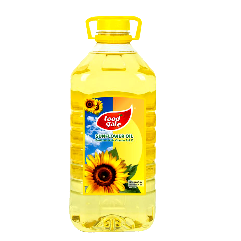 FOOD GATE SUNFLOWER OIL 4LTR – Fineway International